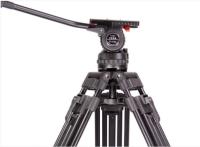 China V150 TYSTVideo Carbon Fiber Tripod for Video/Movie/Film Shooting 0-15kg PTZ Bearing Range for sale