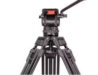 China V150 TYSTVideo Carbon Fiber Tripod for Video/Movie/Film Shooting 0-15kg PTZ Bearing Range for sale