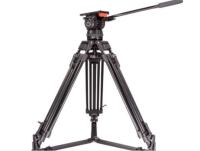 China V150 TYSTVideo Carbon Fiber Tripod for Video/Movie/Film Shooting 0-15kg PTZ Bearing Range for sale