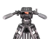 China Standard Soft Bag V150 TYSTVideo Professional Carbon Fiber Tripod for Video Shooting for sale