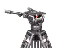 China Standard Soft Bag V150 TYSTVideo Professional Carbon Fiber Tripod for Video Shooting for sale
