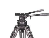 China V600 Professional Camera Teleprompter Carbon Fiber Tripod Carry Bag for Video Shooting for sale