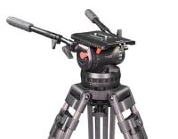 China V600 Professional Camera Teleprompter Carbon Fiber Tripod Carry Bag for Video Shooting for sale