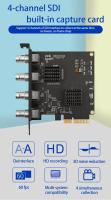 China Live Room Audio and Video Acquisition Made Easy with 1080p HD Capture Card TY-4SDI for sale