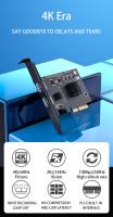 China Professional SMD Mounting Type 4K Audio Video Capture Card for Live Recording and OBS for sale
