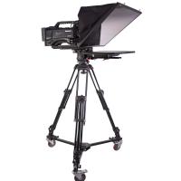 China 2mm Glass Frame Teleprompter Kit for 24 inch Broadcast Studio and 10-30 feet Distance for sale