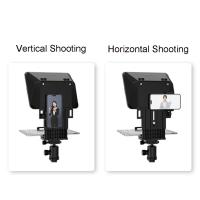 China Universal Mobile Phone and Pad Prompting Teleprompter for  Live Shooting TS-350Pro for sale