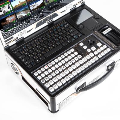 China Tystvideovideo Guide All-In-One Machine Live Broadcast 17.3 Inch Matting Screen with Vmix Switcher for sale