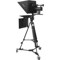 China S240P Studio 24 Inch Dual Monitor Teleprompter with Wireless Remote and Tempered Glass for sale