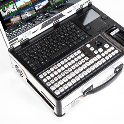 China Portable Tystvideovideo Broadcasting Live All-In-One Machine with 17.3 Inch Monitor for sale