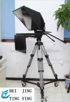 China Indoor or Outdoor TS-T110/22D Professional Studio Teleprompter with Self-Check Screen for sale