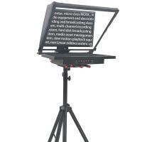 China 24inch Single Screen Built-In Prompter Auto-Mirror For  TV Studio for sale
