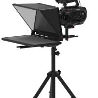 China TS200 Teleprompter 20 inch Single Monitor Studio Autocue with Adjustable Holder Mount for sale