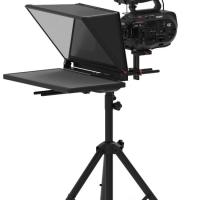 China Professional 24 Inch Teleprompter for Camera DV 1920*1080P Resolution Wireless Remote for sale