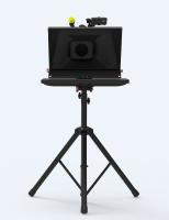 China Professional 24 Inch Teleprompter for Camera DV 1920*1080P Resolution Wireless Remote for sale