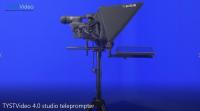 China Professional 24 Inch Teleprompter for Camera DV 1920*1080P Resolution Wireless Remote for sale