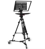 China TS-200P Studio Single Mirror Monitor Teleprompter with Caster and Wireless Remoter for sale