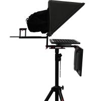 China English Aluminum Portable Flight Case Teleprompter for Tablets 20 inch Monitor for sale