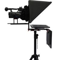 China English Aluminum Portable Flight Case Teleprompter for Tablets 20 inch Monitor for sale