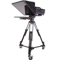China 22 Inch Speech Broadcasting Studio Teleprompter with Caster Tripod by TYSTVideo for sale