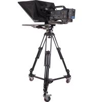 China 22 Inch Speech Broadcasting Studio Teleprompter with Caster Tripod by TYSTVideo for sale
