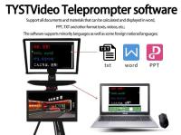 China TYSTVideo Professional Studio Dual Screen Teleprompter 22inch  Private Mold for sale