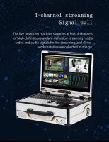 China 16G RAM 17.3 inch Live Streaming System with Audio and Radio Advanced Technology for sale
