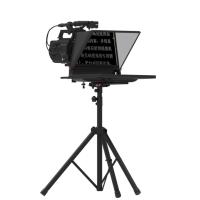 China Teleprompting and Shooting Professional Studio Teleprompter with Self-check Mirror Screen for sale