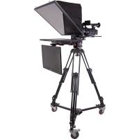 China 24 inch Studio Dual Monitor Teleprompter for Speech Live Broadcast OEM for sale