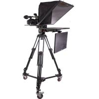 China 24 inch Studio Dual Monitor Teleprompter for Speech Live Broadcast OEM for sale