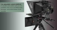 China Studio Broadcast Teleprompter with Self-test Monitor Brightness of monitor 300 nit for sale