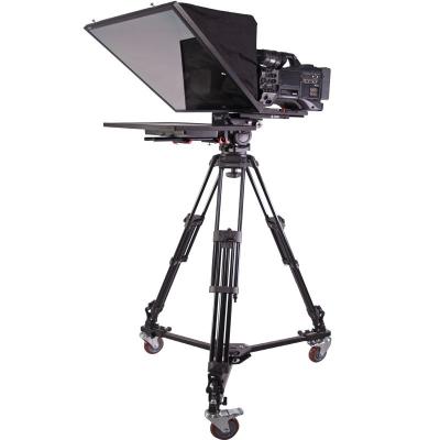 China 24 Inch Television and Broadcast Studio Teleprompter with 1 Set Remote Live Sports for sale