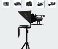 China Teleprompting and Shooting Made Easy Studio Teleprompter with Self-check Mirror Screen for sale