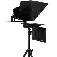 China TS2200 22 Inch Dual Screen Speech and Broadcasting Studio Teleprompter for Laptop for sale