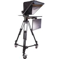 China Indoor or Outdoor Professional Studio Teleprompter TS-T110/22D Dual Screen Caster PTZ for sale