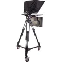 China Indoor or Outdoor Professional Studio Teleprompter TS-T110/22D Dual Screen Caster PTZ for sale