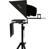China TYSTVideo 24 inch Large Screen Dual Screen Stand Teleprompter for Studio Station for sale