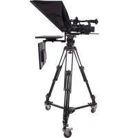 China Live Sports Studio Teleprompter 24 Inch Monitor With Carrying Case Desview Teleprompter for sale