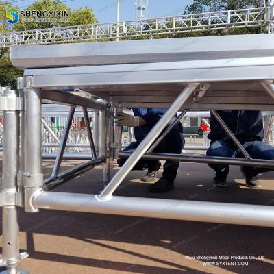 China Layer stage, adjustable portable event Used Wooden Platform Banquet Portable Riser Outdoor Event Stage For Sale for sale