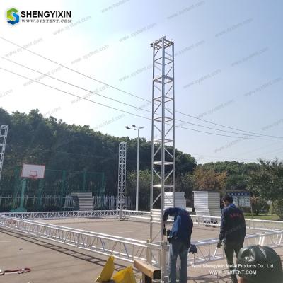 China Cheap Aluminum Truss for Events/Weddings/Concerts Using American Style Large Outdoor Concert Aluminum Stage Truss for sale