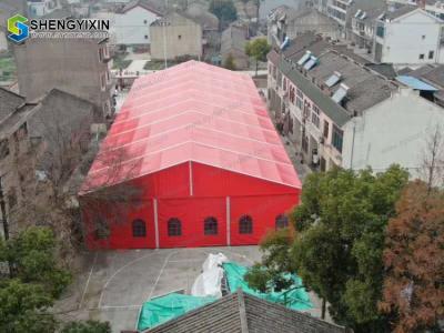 China SYXTENT Outdoor Top Roof Marquee Tent Manufacturer in China with Aluminum Structure for Tennis Court for sale