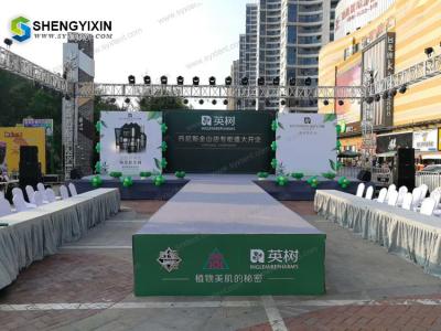 China China Outdoor Portable Assembly Adjustable Aluminum alloy lightingstage wedding stage for shows events for sale