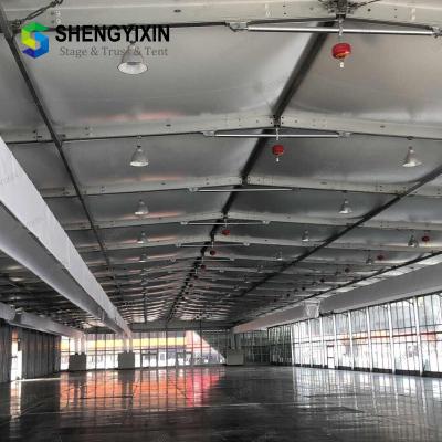 China High quality 300 people capacity large event aluminum frame structure industrial warehouse tent for sale