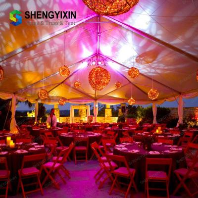 China high quality transparent aluminum wedding party events tent China factory hot sale aluminum frame outdoor party tent for sale