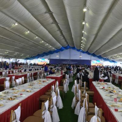 China Hot Sale Aluminum Structure 10x15m white outdoor aluminium tent for event temporary booth for sale