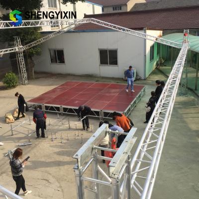 China Hot Sale Outdoor Event Wholesale Portable aluminum performance stage for outdoor concert for sale