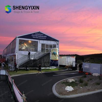 China High Security large waterproof trade show Aluminum structure 15x25 big party event tent for business performance for sale