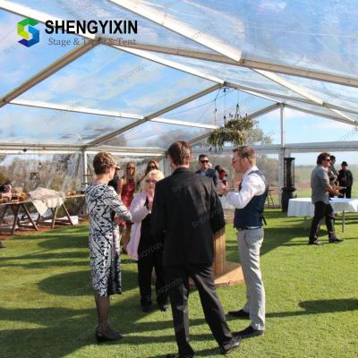 China Aluminum Clear Roof Factory Price PVC Outdoor Event Transparent Outdoor Marquee Party Event Wedding Tent for sale