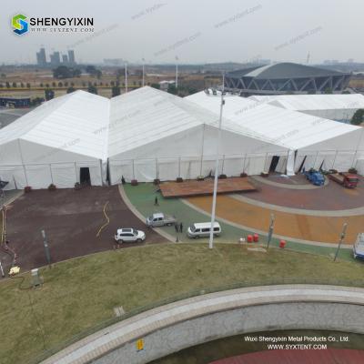 China China good supplier super quality aluminum octagonal marquee party tent 2000 people giant aluminum pvc tent for wedding for sale