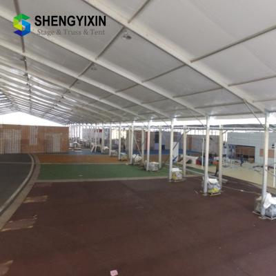 China Sports events motocross beach shading event tent Outdoor aluminum large polygon event tent for tennis court for sale
